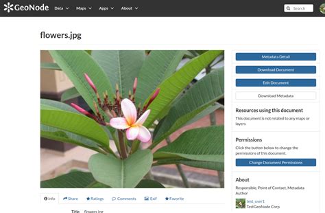 Adding Other Media Types Contents Geonode Training