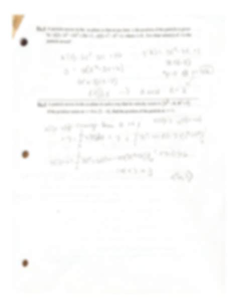 Solution Ap Calculus Bc Parametric Equations Vectors And Formulas To