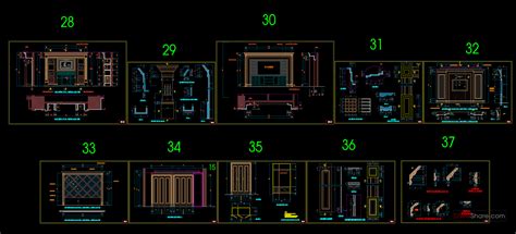 60 Wall Cladding Details Ceiling Details Autocad Blocks 2 Free Cad Blocks Download DWG