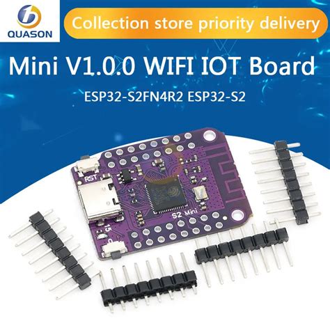 S2 Mini V100 Wifi Iot Board Based Esp32 S2fn4r2 Esp32 S2 4mb Flash 2mb Psram Micropython