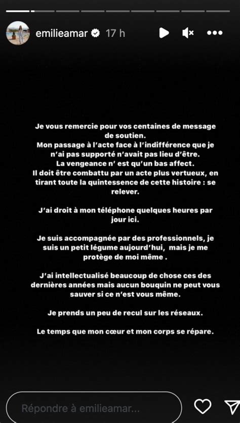 Emilie Amar Les Anges Trompée Par Son Mari Prise En Charge Après Un