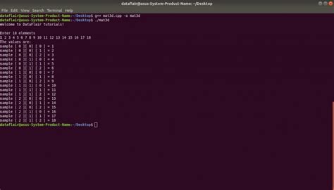 Multi Dimensional Arrays In Cc 2d And 3d Arrays Unveil The Important Concepts Dataflair