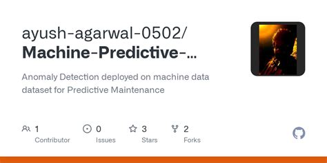 GitHub Ayush Agarwal Machine Predictive Maintainence Anomaly Detection Anomaly Detection