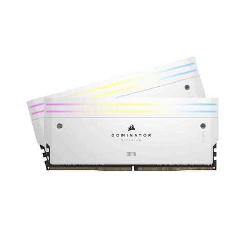 Ram Corsair Dominator Titanium Rgb White 64gb Ddr5 6400mhz