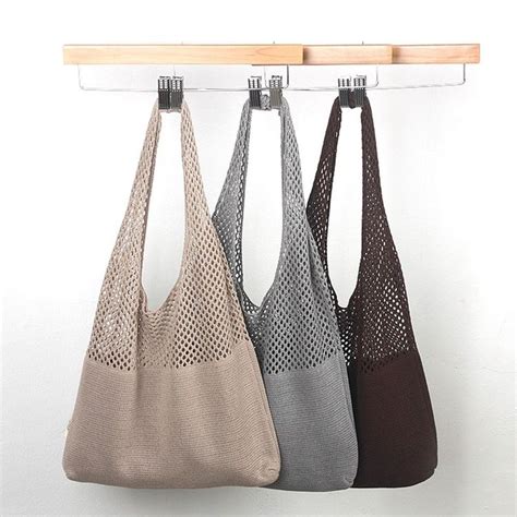 니트 짜임 에코백 뜨개 가방 가벼운 숄더백 데일리백 홈플러스 택배배송