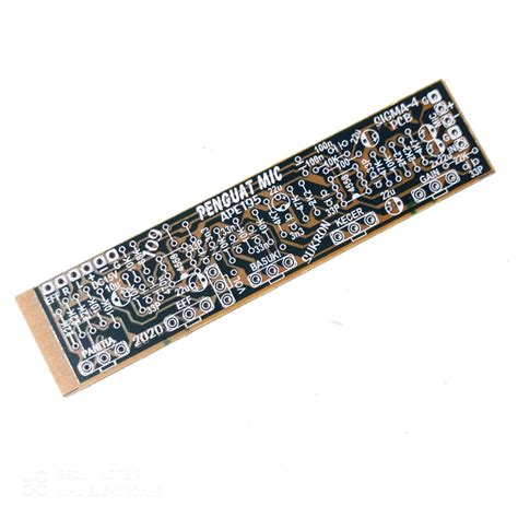 Jual Pcb Mixer Penguat Mic 5 Potensio Preamp Mic Ape195 109 Shopee