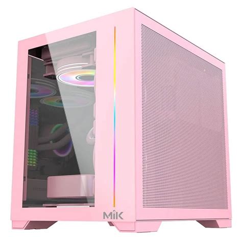 Mik Lv12 Mini Elite Pink Micro Atx Case Giá Tốt 022026 Trả Góp 0