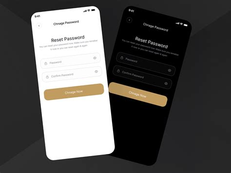 Reset Password App Screen Ux And Ui Design By Muntasir Mahmud On Dribbble