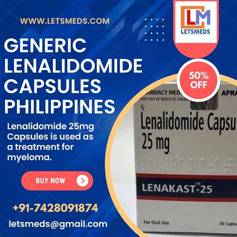 Purchase Indian Lenalidomide 25mg Caps Letsmeds Indian Pharmacy