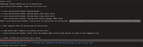 Cannot Locate The Managed Image Resource Group Azuredevops With