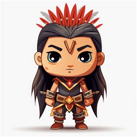 Premium Photo Apache Warrior Regalia Native American