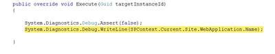 Debugging Custom SharePoint Timer Jobs CodeProject