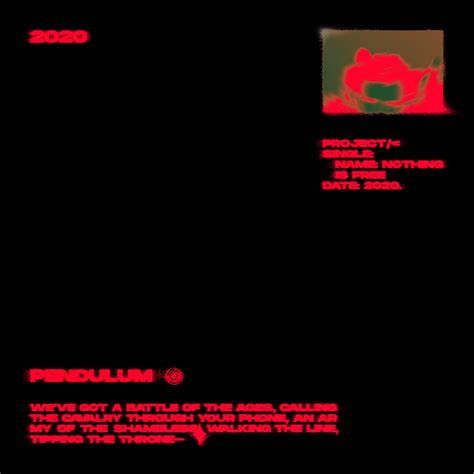 Pendulum Single Cover Art Images Behance