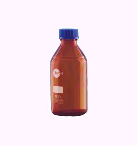 Amber Reagent Bottle With Screw Cap And Pouring Ring 1000 Ml The Chemical Center