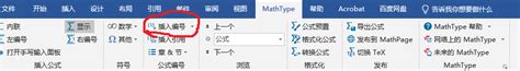 使用mathtype为公式自动编号mathtype公式编号 Csdn博客