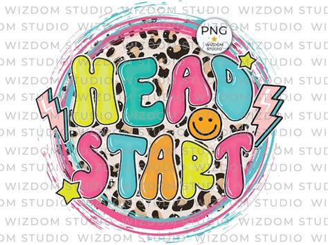 Head Start Png Image Back To School Design Sublimation Etsy