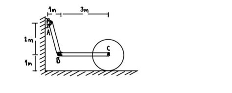 Solved 5 At The Instant Shown Bar Ab Rotates With A