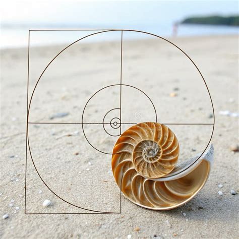 Golden Ratio Spiral Stock Illustration Illustration Of Life 367568855