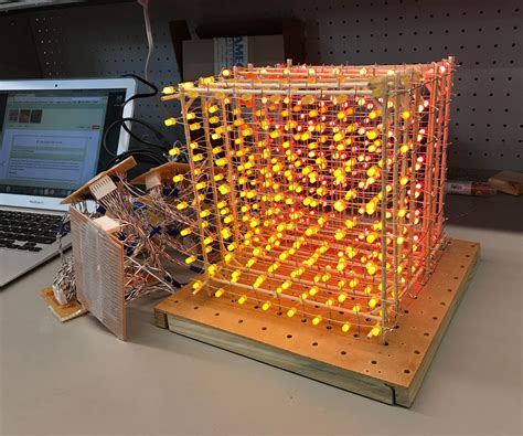 Led Cube Display 9 Steps With Pictures Instructables