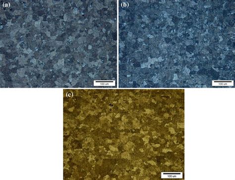 Microstructures Of The Examined Aluminum Alloy A Annealed B After Download Scientific Diagram
