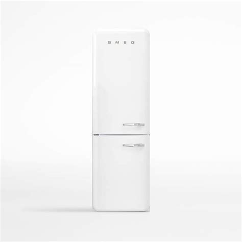 Smeg Fab10 White Right Hinge Refrigerator Crate And Barrel