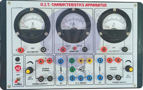 Abs Plastic Analog Ujt Characteristics Apparatus Trainer Kit For Laboratory Model Name Number