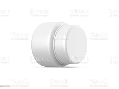 브랜딩 및 프로모션을 위한 플라스틱 화장품 항아리 모형 크림 로션 및 젤을 위한 플라스틱 용기 3d 렌더링 그림 0명에 대한 스톡 사진 및 기타 이미지 Istock