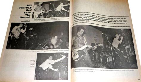 Sex Pistols Photo Archive 3rd April 1977 Screen On The Green 83