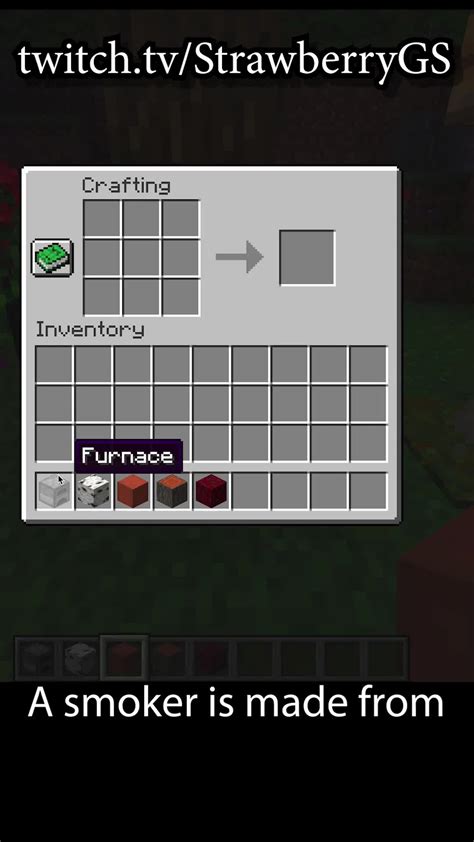 Smoker Crafting Recipe