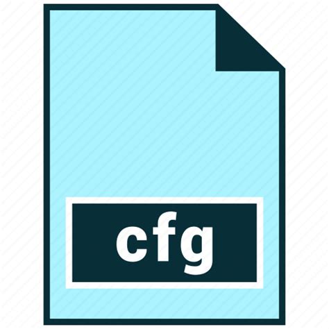 Cfg File Formats Misc Icon Download On Iconfinder