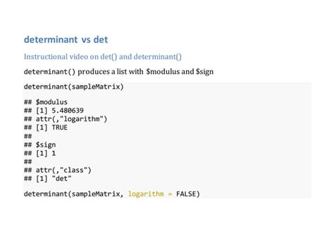 R Matrix Math Quick Reference Ppt R Matrix Math Quick Reference Ppt
