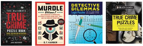 Crime Scene Puzzle Books
