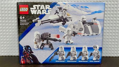 Обзор на LEGO Star Wars 75320 Боевой набор снежных пехотинцев - YouTube