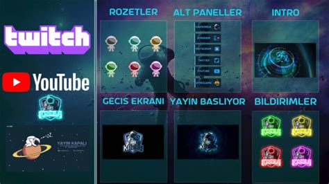 Design Your Twitch Or Youtube Panel By Ataberkkya Fiverr