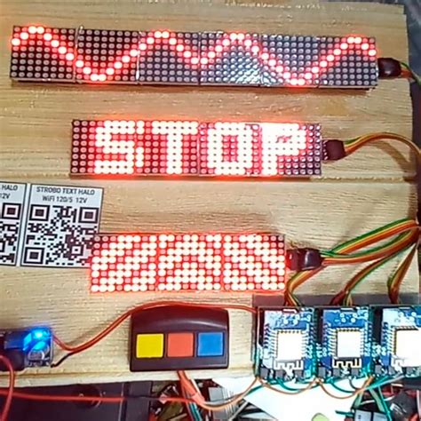 Jual Taillamp Stoplamp Sepeda Motor Dengan Fitur Running Text Dot