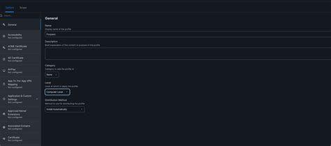 Jamf Pro Scep Configuration