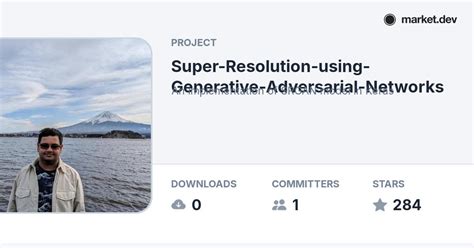 Super Resolution Using Generative Adversarial Networks Ecosystem Directory Marketdev