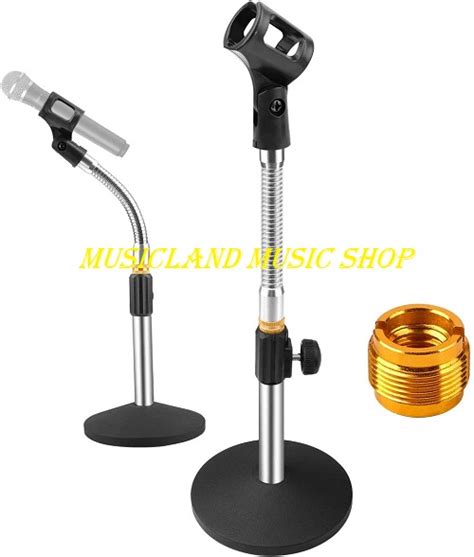 Musicland Music Shop Desktop Pulpit Microphone Stand