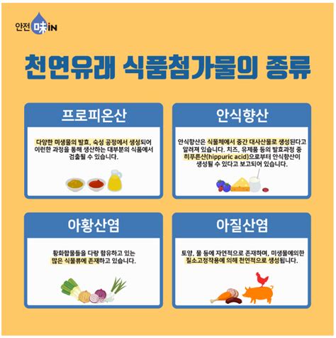 보존료 프로피온산propionic Acid 안식향산benzoic Acid 천연유래 인정량 식품첨가물 천연유래 네이버 블로그