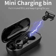 Купить TWS наушники Bluetooth V5.0 с одним нажатием кнопки сенсорного ...