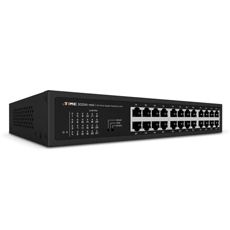 Efm Iptime Sg24a Mini 24포트 기가비트 스위치허브스위치허브24포트1gbps스위칭용량48gbps