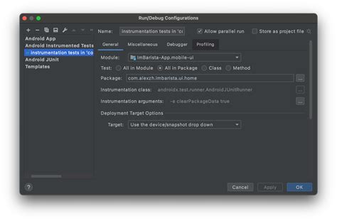 Local And Instrumentation Tests In Android