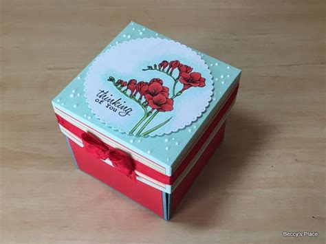 Beccy S Place Tutorial Exploding Box Card