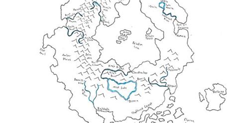 Finally Finished My Hand Drawn Fantasy Map For An Upcoming Dandd Game Its Not Great But Im