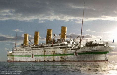 Hmhs Britannic As A Hospital Ship Wwi Rms Titanic Titanic Ship