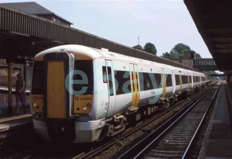 35mm Railway Slide Of Class 375 Emu 375702 Orpington Copyright To