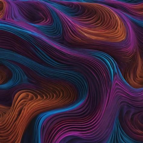 Premium Ai Image 3d Render Of Flow Field Visualization Lines Are Curled And Turbulence By Wind