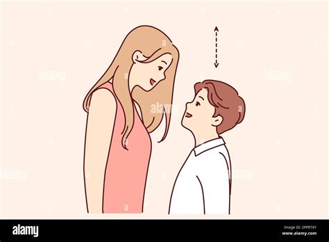 Height Couple Contrast Hi Res Stock Photography And Images Alamy