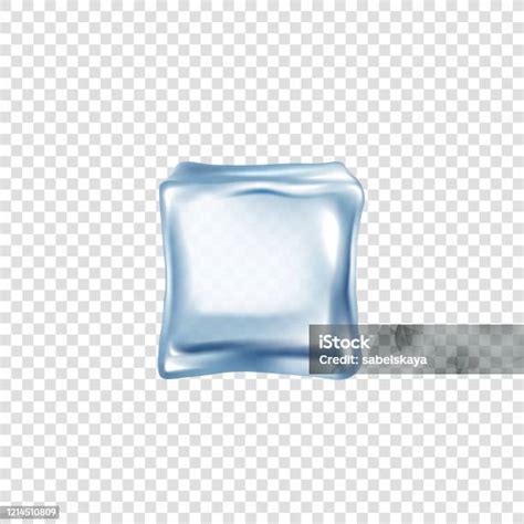 얼음 큐브 크리스탈 블록 단일 아이콘 현실적인 벡터 일러스트 격리 3차원 형태에 대한 스톡 벡터 아트 및 기타 이미지 3차원 형태 겨울 고드름 Istock