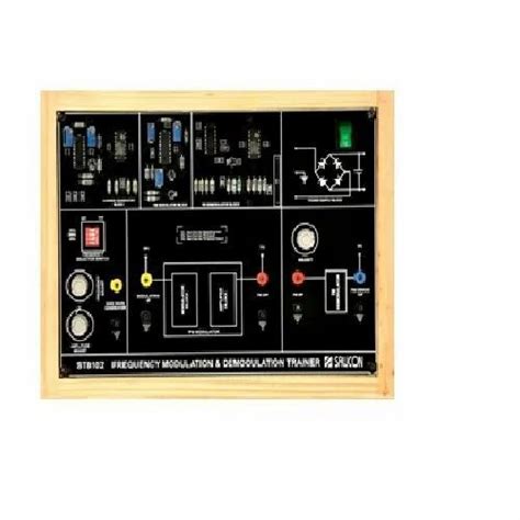 Analog And Electrical Frequency Modulation Demodulation Trainer For Laboratory Model Name